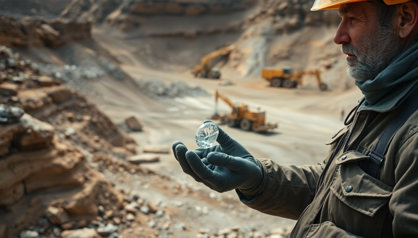 Uncovering the Secrets of Rough Diamond Mining Locations | Natural Gems ...