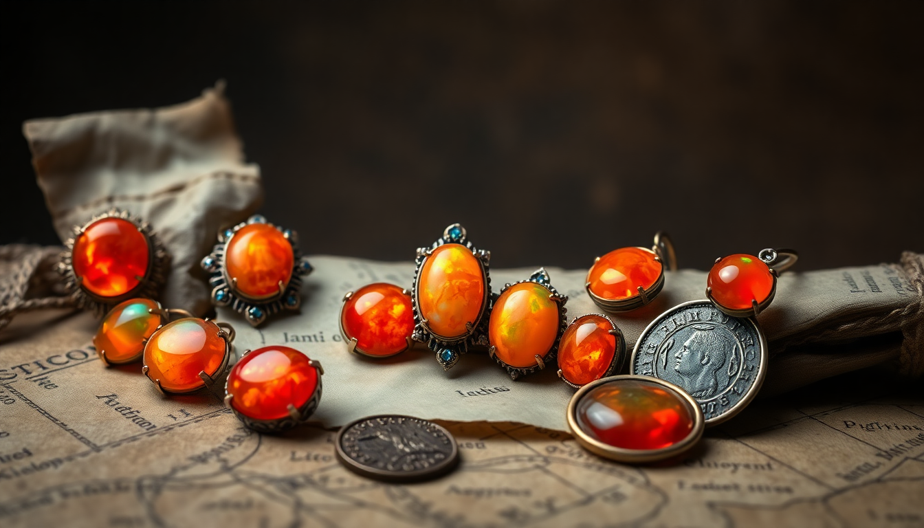 The Fiery History of the Fire Opal: From Ancient Rome to Modern Jewelry ...